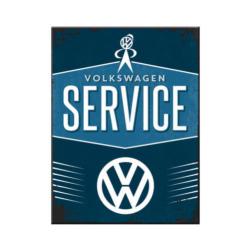 VW - Service Tin Skilt 30x40 | - 149,95,- Hurtig Levering – Køb!